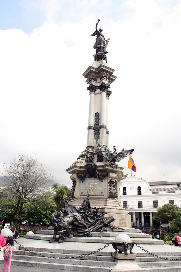 La Plaza Grande del Quito colonial Turismo en Ecuador
